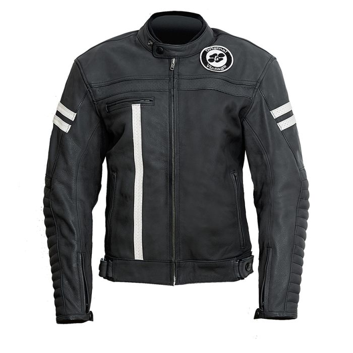 Garibaldi Motorcycle Leather Moka Racer Jacket