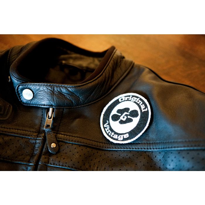 Garibaldi Motorcycle Leather Moka Racer Jacket