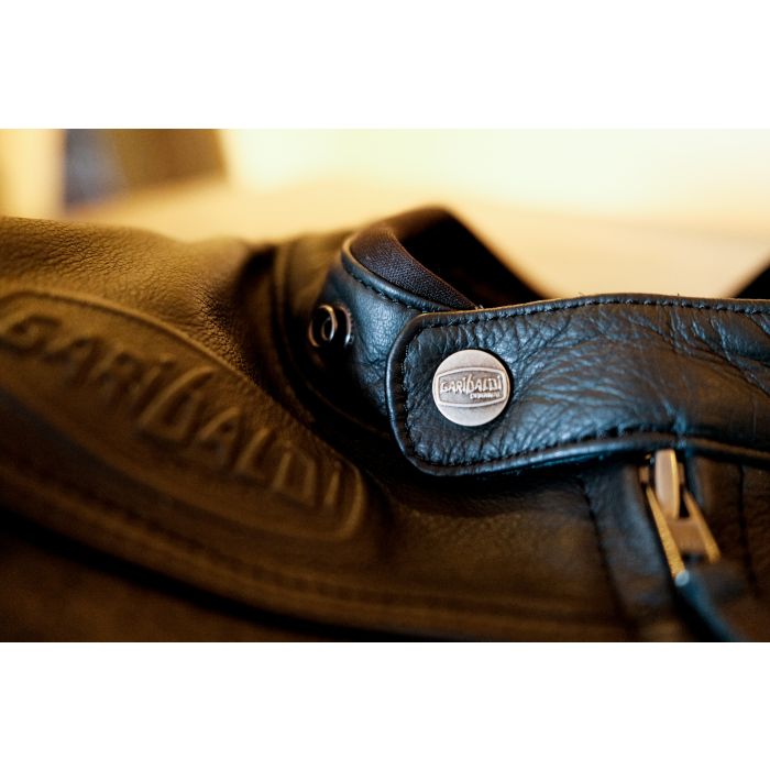 Garibaldi Motorcycle Leather Moka Racer Jacket